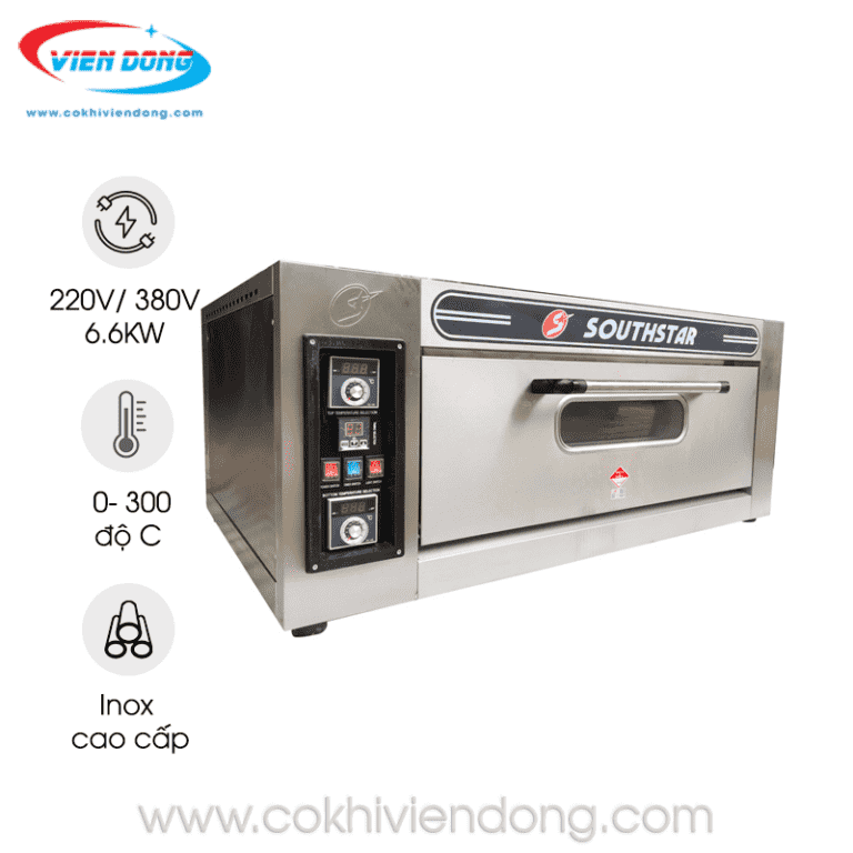 Lò nướng southstar 1 tầng 2 khay điện 9/2025 [Báo Giá]