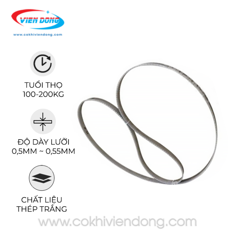 Lưỡi Cưa Xương 1650mm Cơ Khí Viễn Đông
